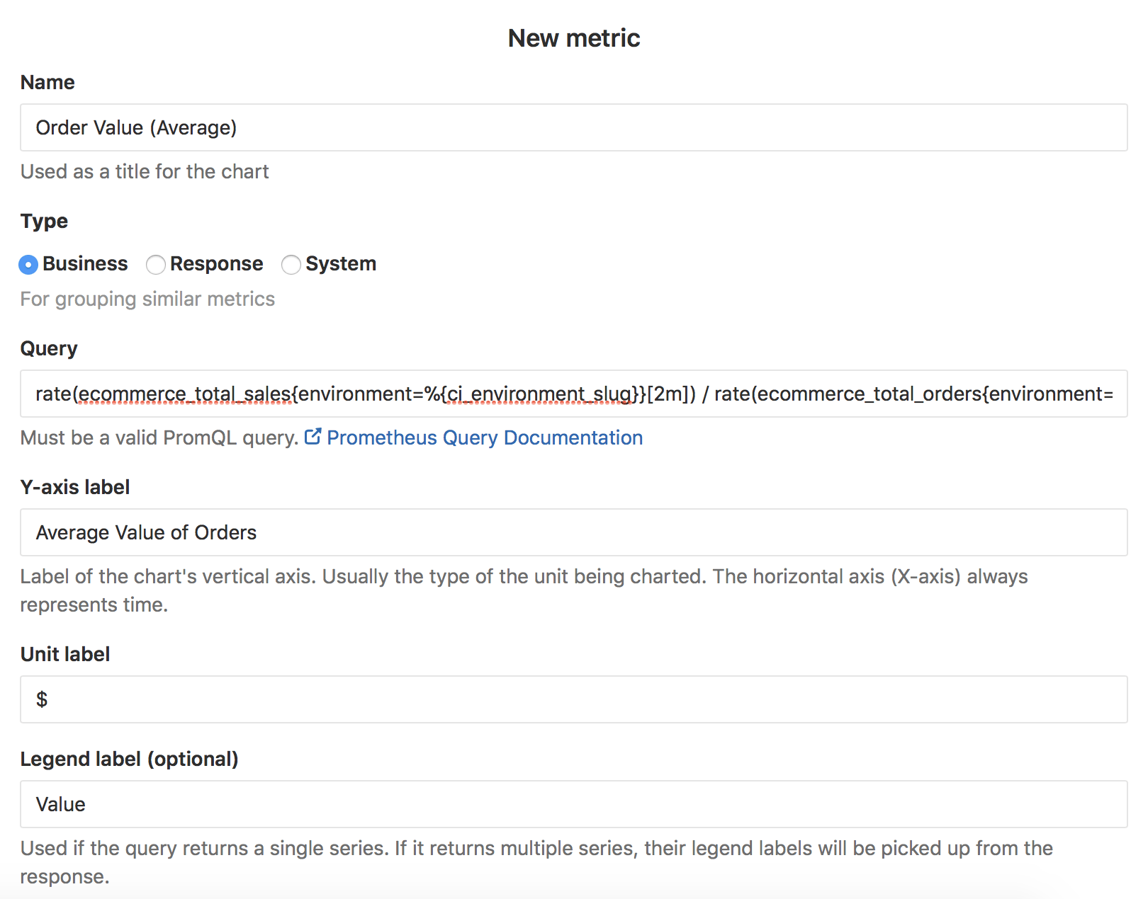 Prometheus · Integrations · Project · User · Help · Gitlab